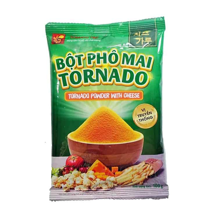 Tornado cheese powder, traditional flavor, 100g pack - TOLIO