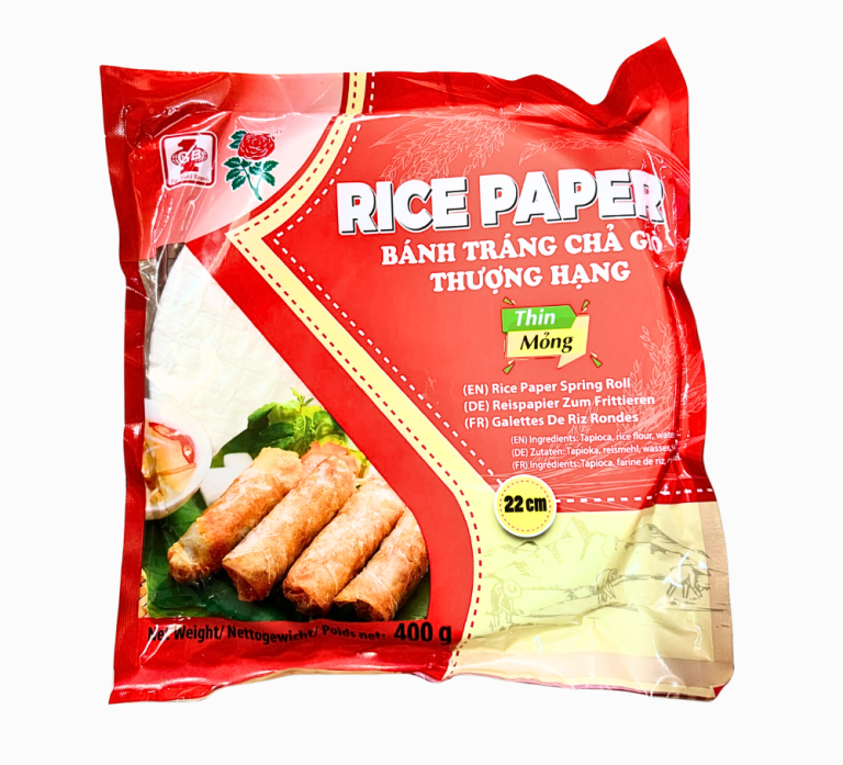 Bánh tráng chả giò Gia Bảo 22cm gói 400g - TOLIO